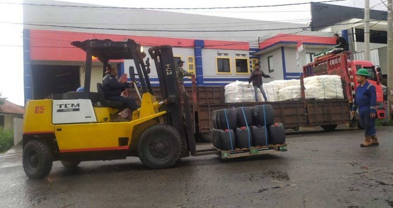 Mobilisasi Unit WTP ke Ogan Komering Ilir - PT. TEKNO BUANA GLOBALINDO